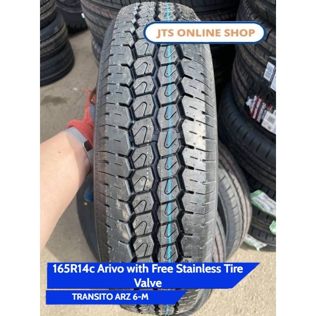 165R14c Arivo Transito ARZ 6-M with Free Stainless Tire Valve | Shopee Philippines