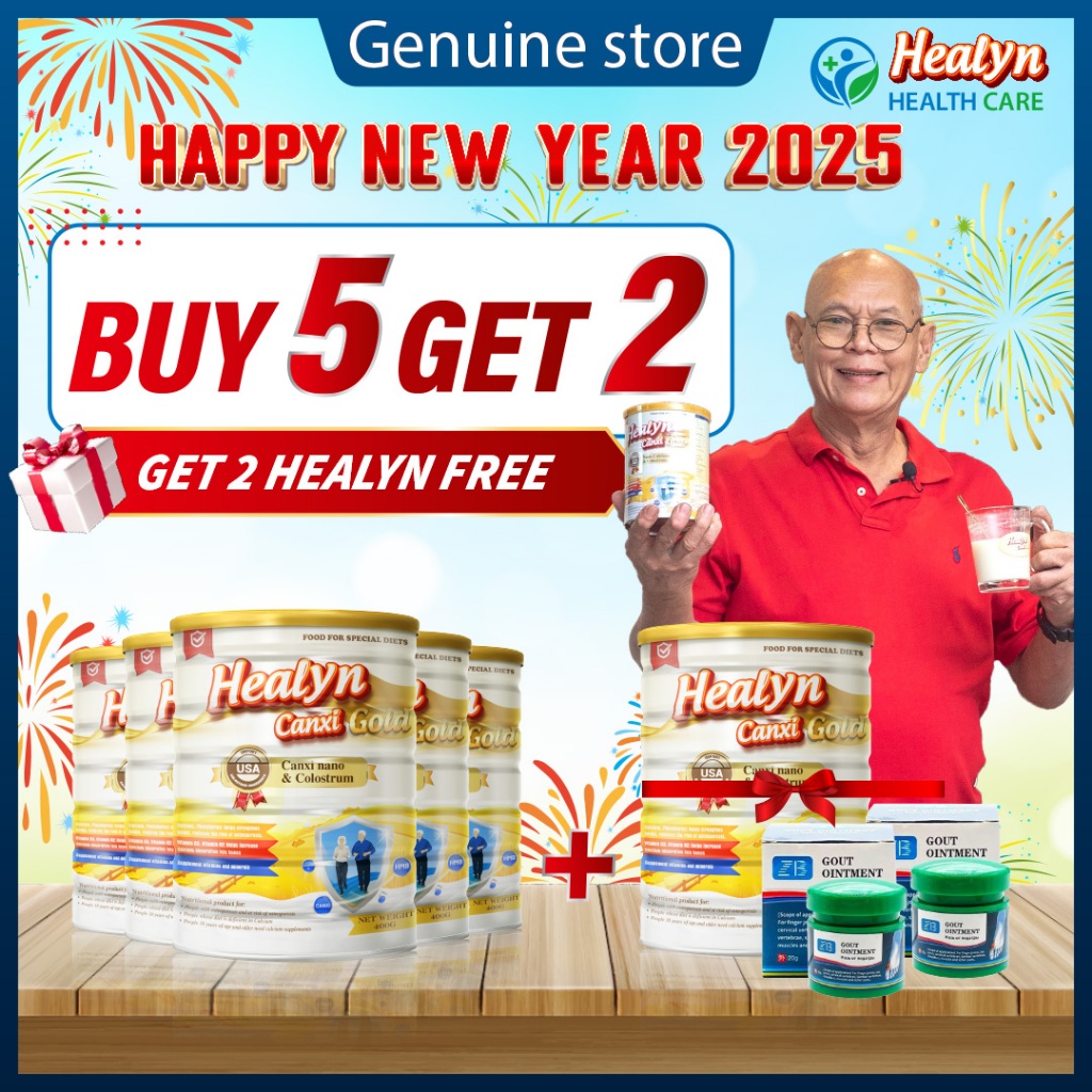 Buy 5 get 2 Healyn Canxi Gold for 2 months of use | Shopee Philippines