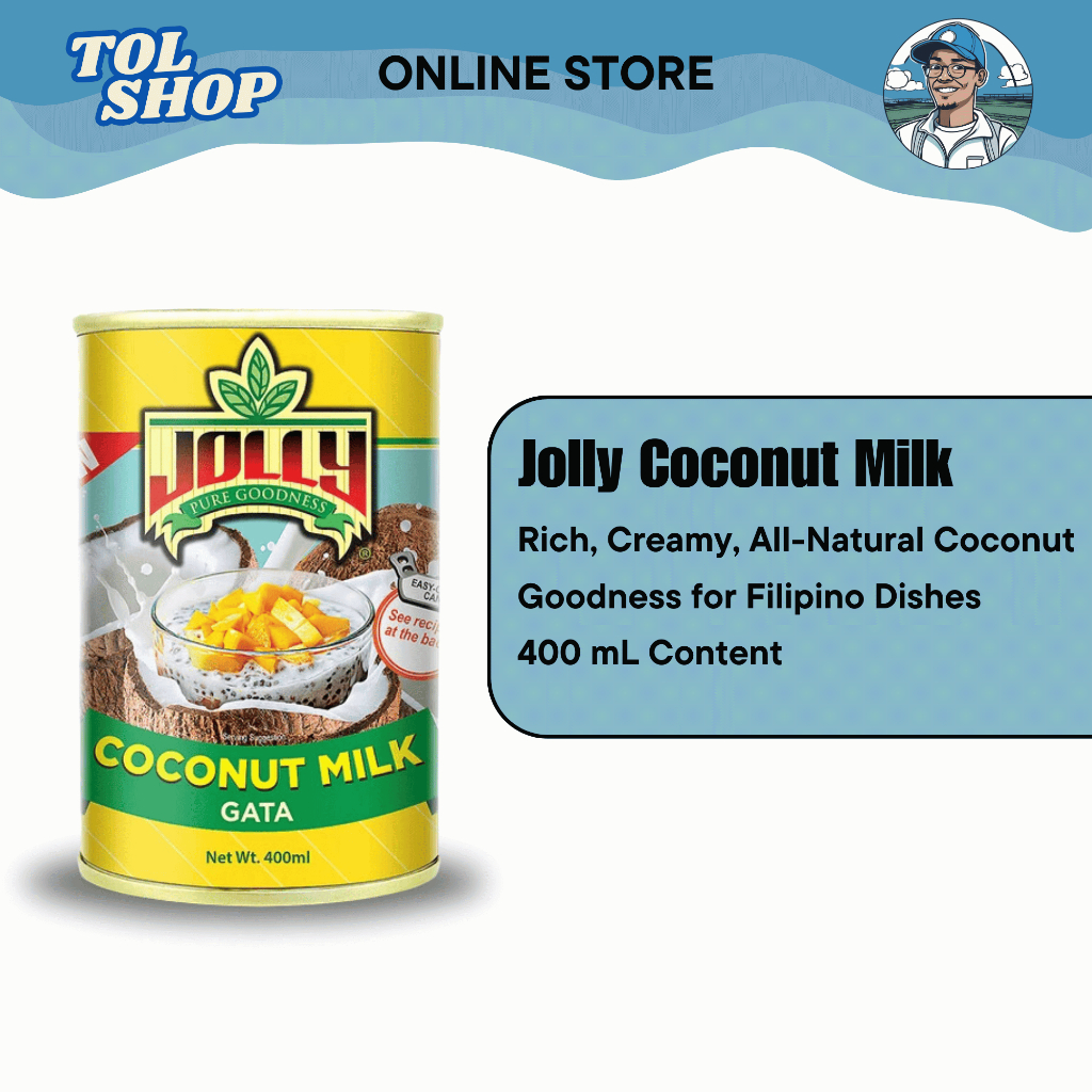Jolly Coconut Milk (Gata) Rich, Creamy, All-Natural Coconut Goodness ...