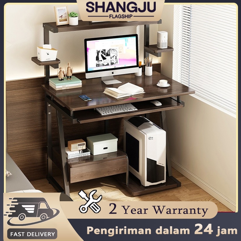 Computer desk simple study home book desk writing desk Office desk Comp Office Staff Desk ...