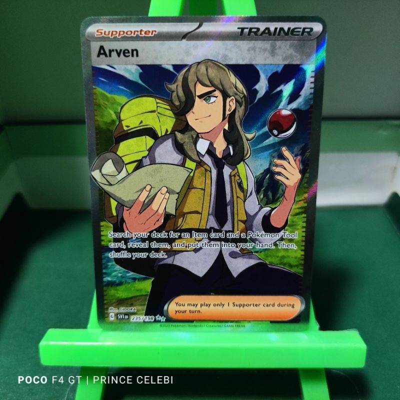 Pokemon TCG - Arven Full Art | Shopee Philippines