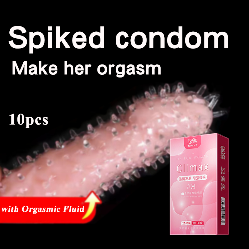 natural latex safe best sex spike condom for men women ultra thin durex ...