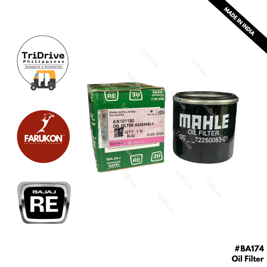 Bajaj RE Oil FIlter AN101190 | Shopee Philippines