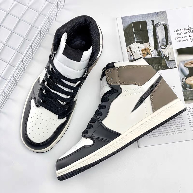 Size 36-45 JIBI High Cut Casual Rubber Shoes Sneakers Shoes For Men And ...