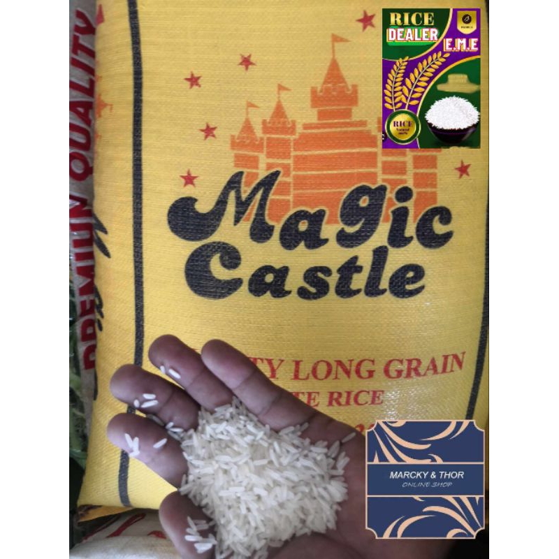 25KGS MAGIC CASTLE RICE.. MAALSA. BUHAGHAG BUO BUTIL BEST FOR SANGAG ...