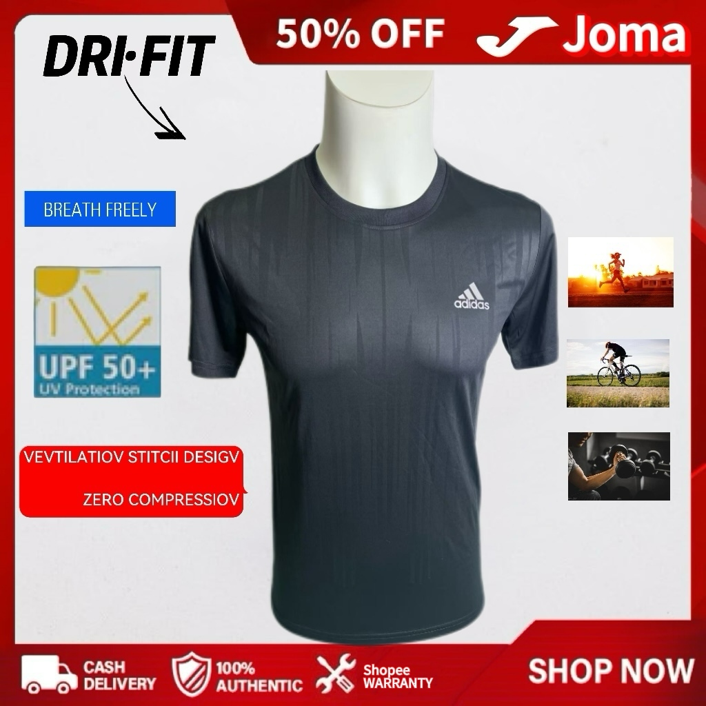 adidas Organic Men Sports Active Long Sleeve Shirt Quick Dry Gym ...