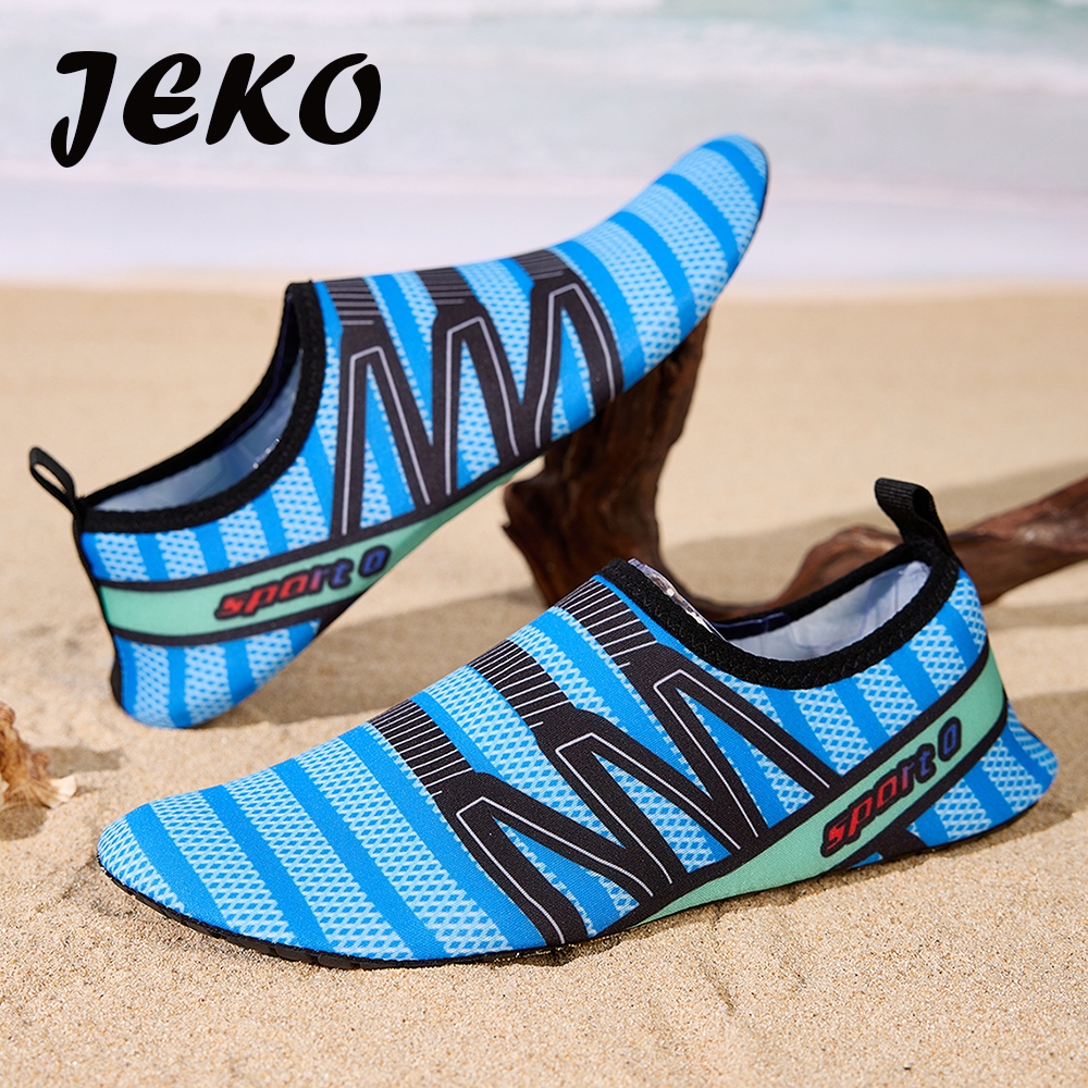 JEKO Women Men Aqua Shoes Unisex Wading Sport Shoes Beach Swimming ...