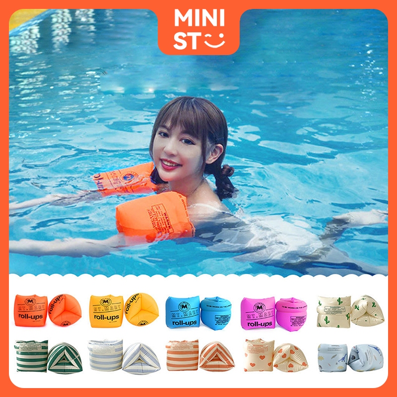 COD Inflatable Swimming Arm Float Rings For Adults and Children ...