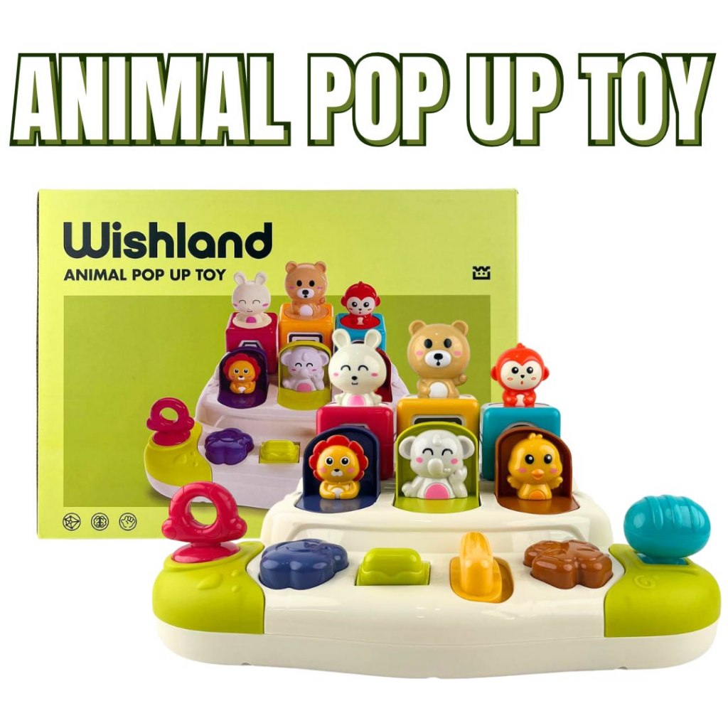 BYJ WISHLAND Pop Up Toy Montessori Toy for Babies | Shopee Philippines