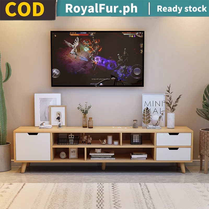 COD tv rack cabinet furnitur minimalist Living Room 120CM tv rack ...