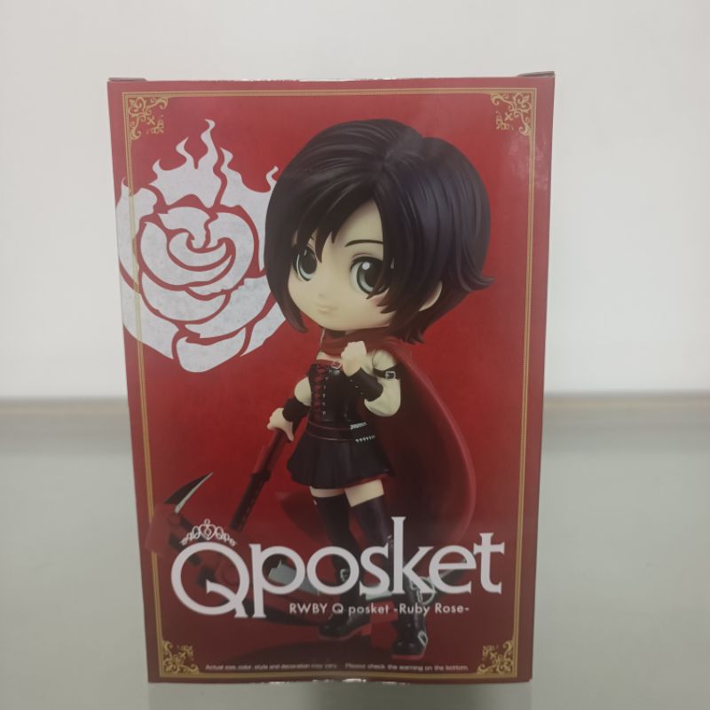 Banpresto QPosket RWBY Ruby Rose misb figure Q Posket | Shopee Philippines