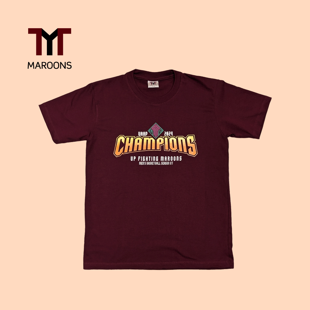 Maroons - UAAP 2024 Championship Shirt University of the Philippines ...