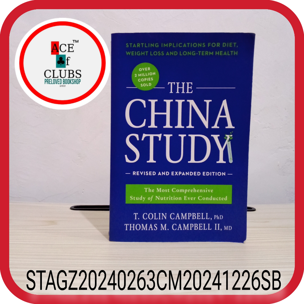 The China Study revised and expanded edition book by T. Colin Campbell ...