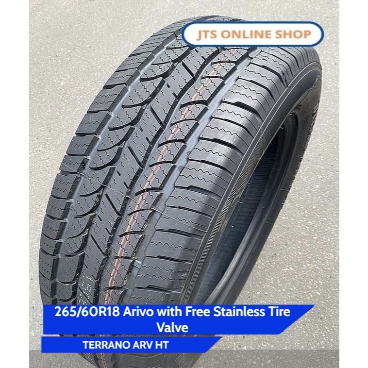 265/60R18 Arivo Terrano ARV HT with Free Stainless Tire Valve (PRE-ORDER) | Shopee Philippines