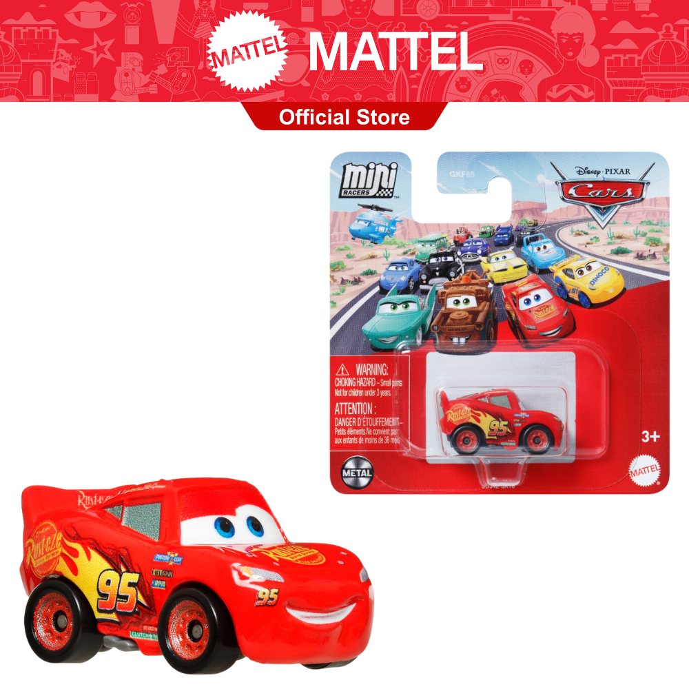 Mattel Disney Pixar Cars Metal Mini Racers Die-cast for Boys and Kids ...
