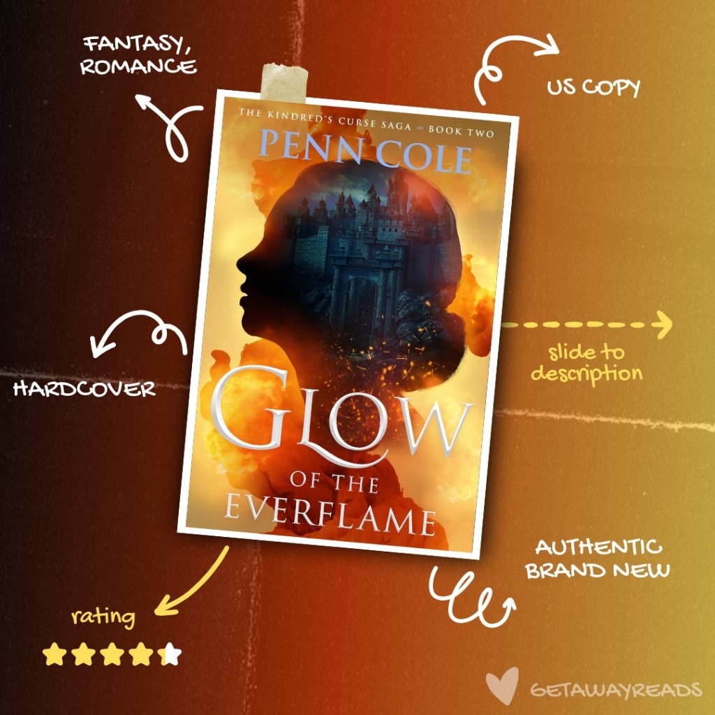 Glow of the Everflame (The Kindred’s Curse Saga, 2) by Penn Cole ...