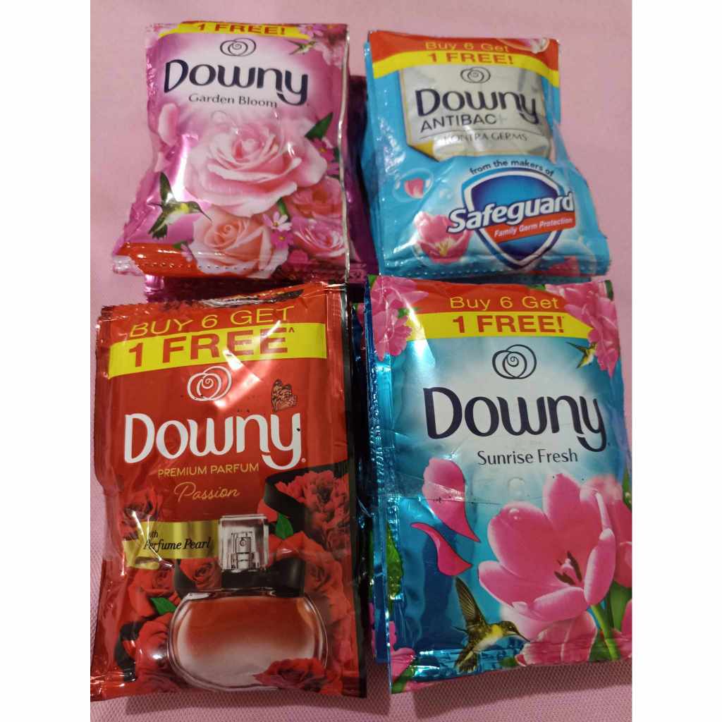 Downy Fabric Softeners Passion/Sunrise Fresh/Antibac/Garden Bloom 6 ...