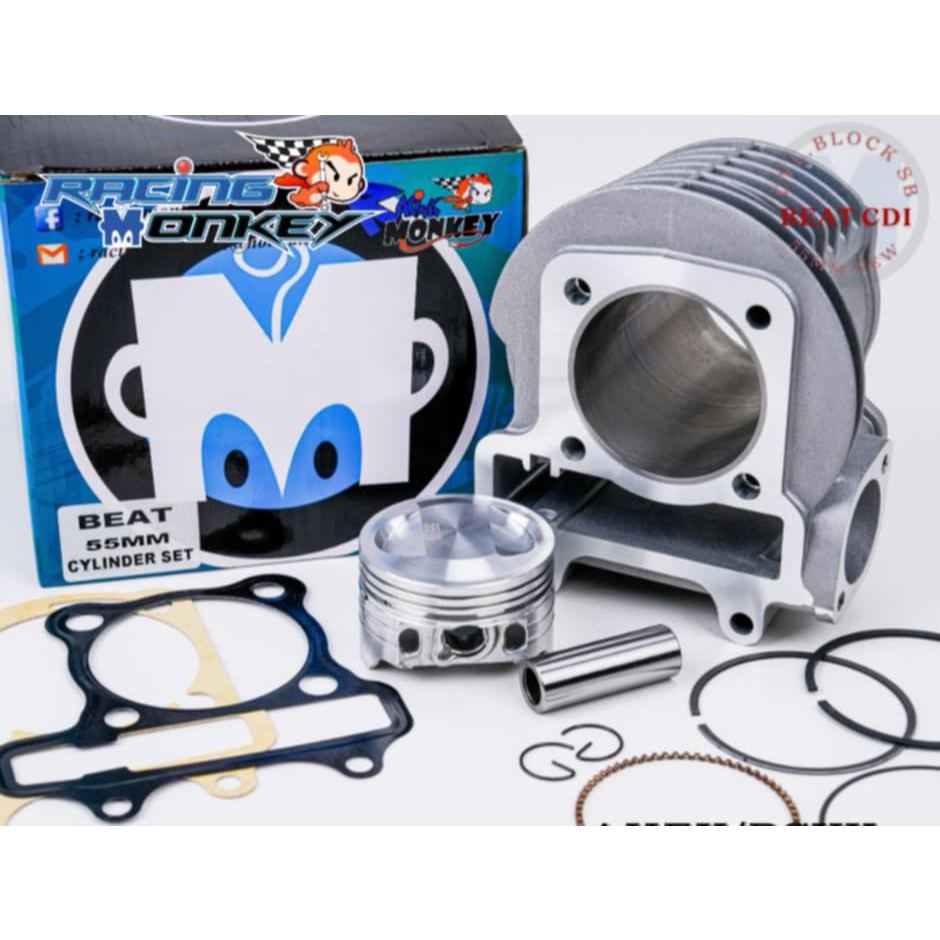racing monkey block kit beat 55mm carb type | Shopee Philippines