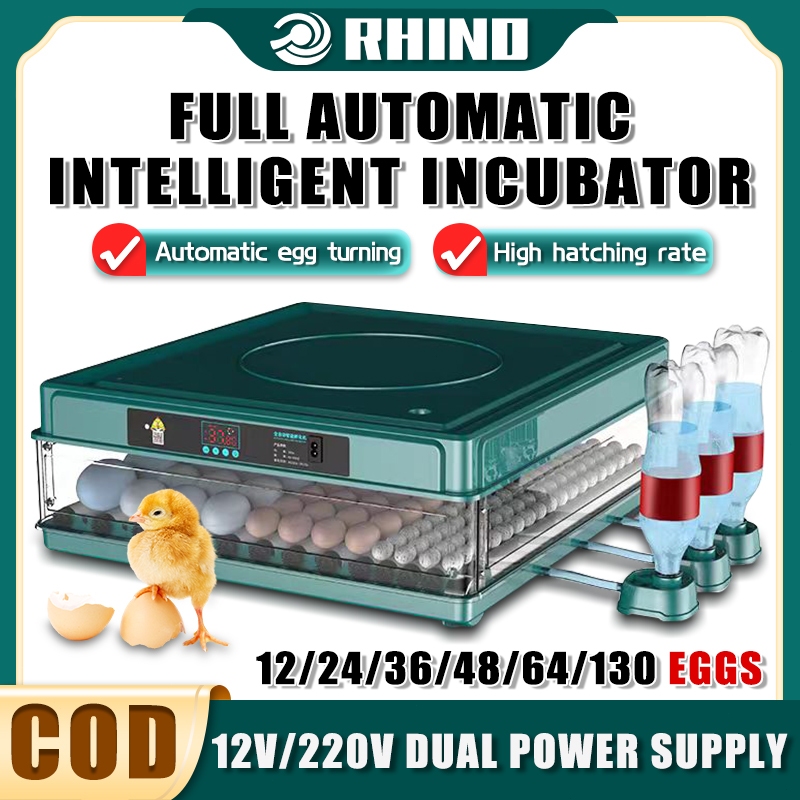 220V/12V incubator 130 temperature incubator smart egg incubator fully automatic incubator smart ...