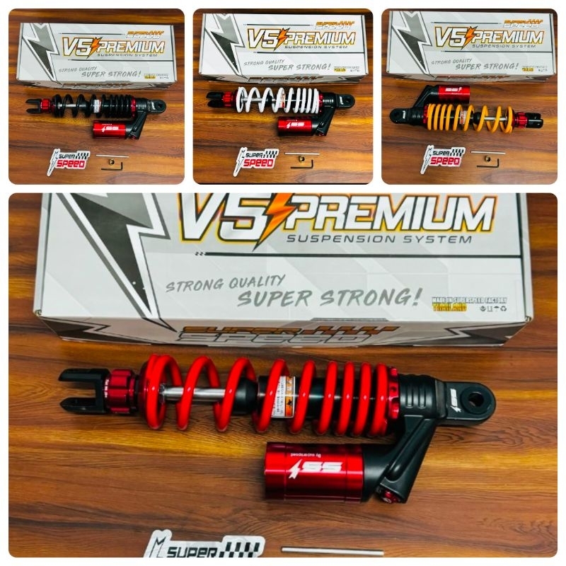 SUPERSPEED SS31 SHOCK 330MM FOR HONDA CLICK | Shopee Philippines