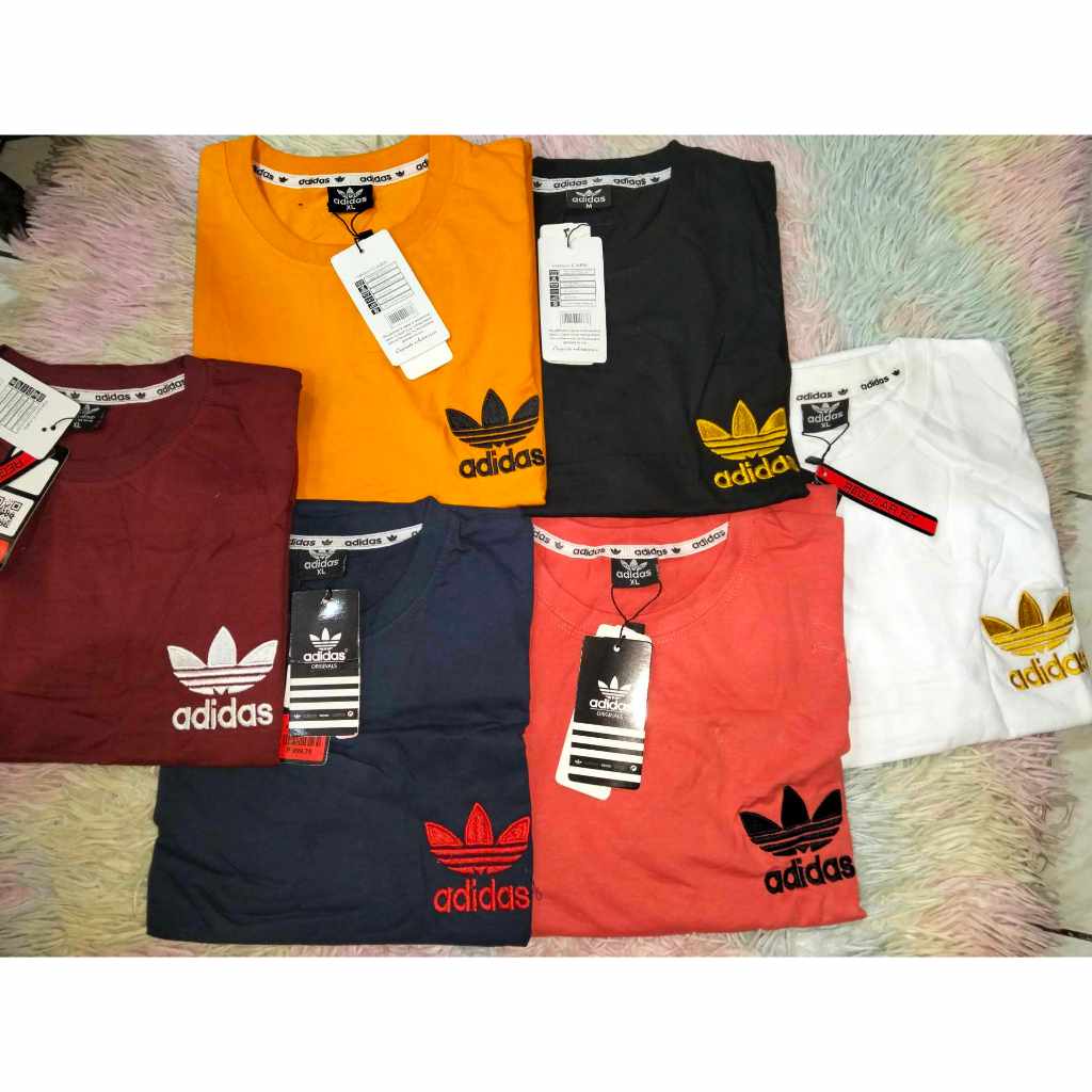 Men's/Unisex T-Shirt Overrun with Embroidery Print minimalist | Shopee ...