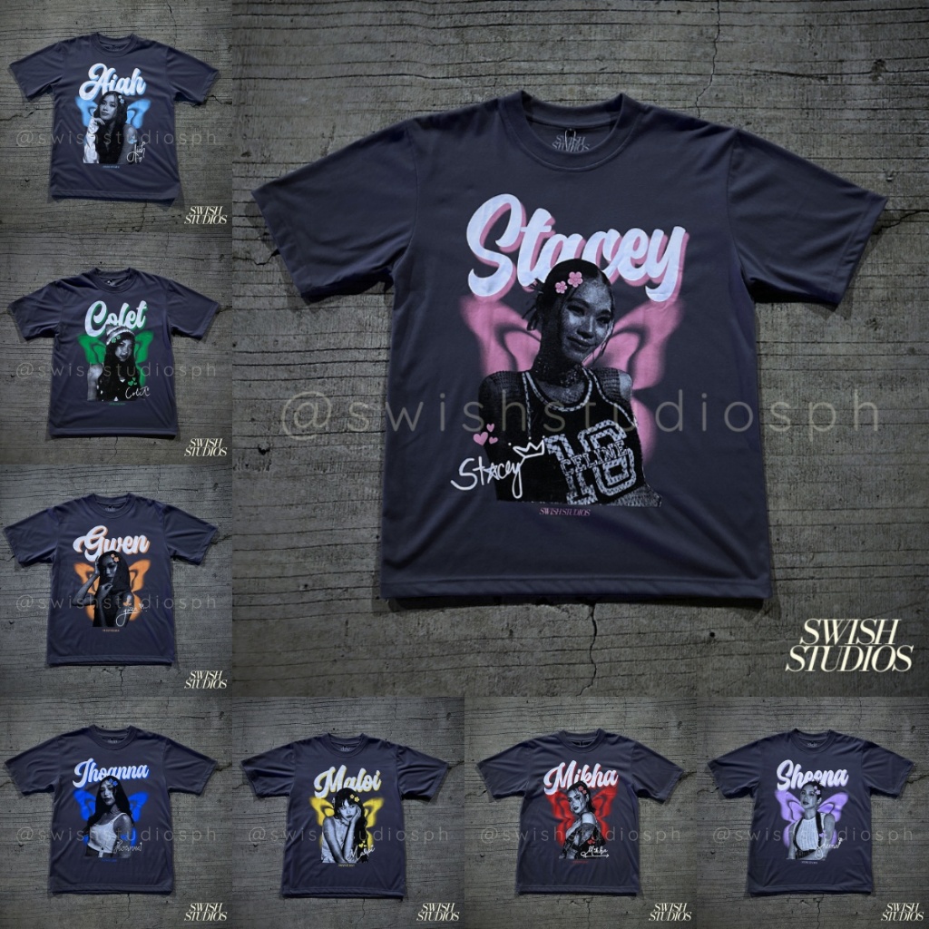 BINI FANS TEE - Maloi gwen colet mikha sheena aiah stacey johanna Shirt ...