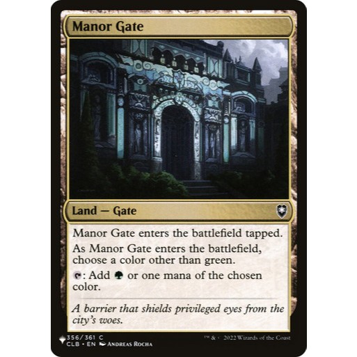Magic the Gathering Manor Gate Secret Lair 20 Ways to Win | Shopee ...