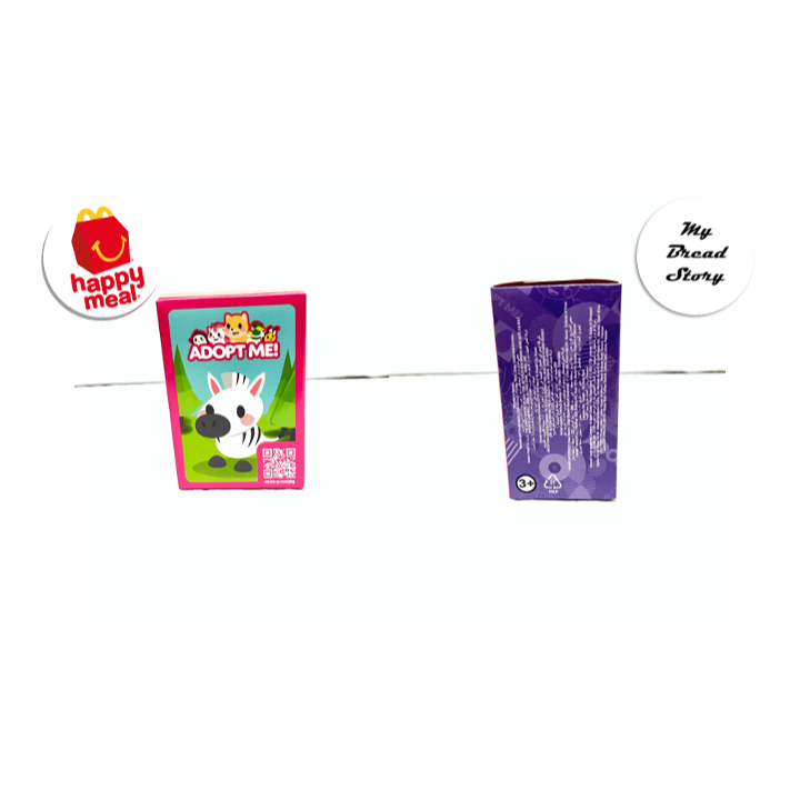Mcdo Happy Meal Adopt Me Zebra Brand New Imported | Shopee Philippines