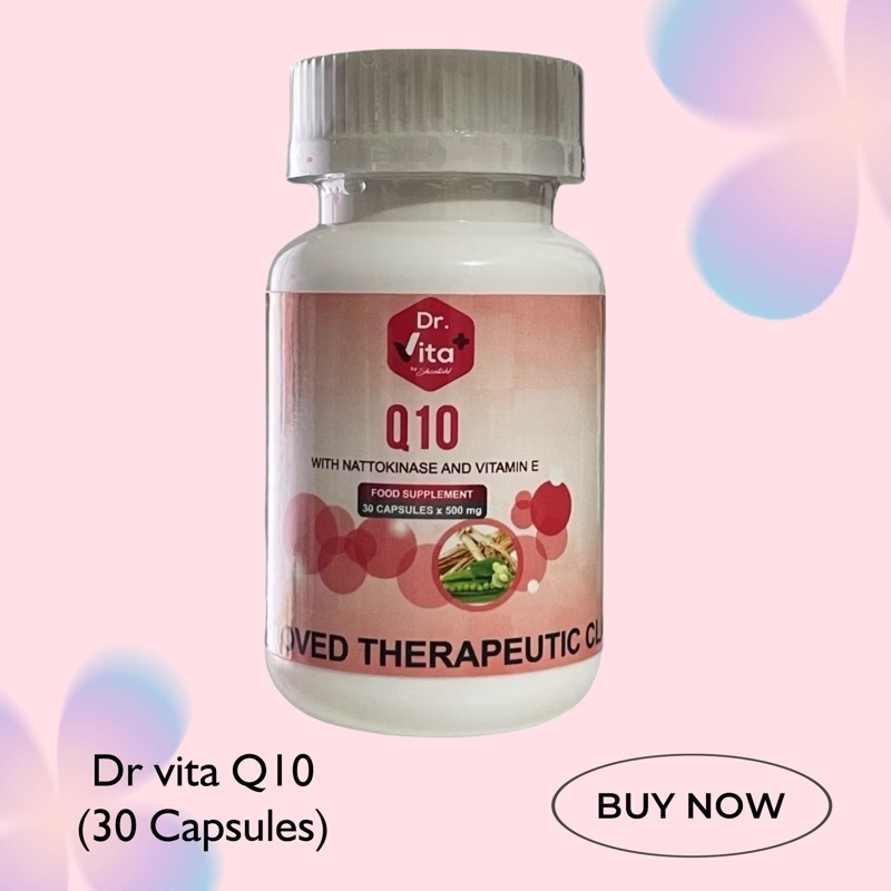 Dr. Vita Q10 with Nattokinase and Vitamin E | Shopee Philippines