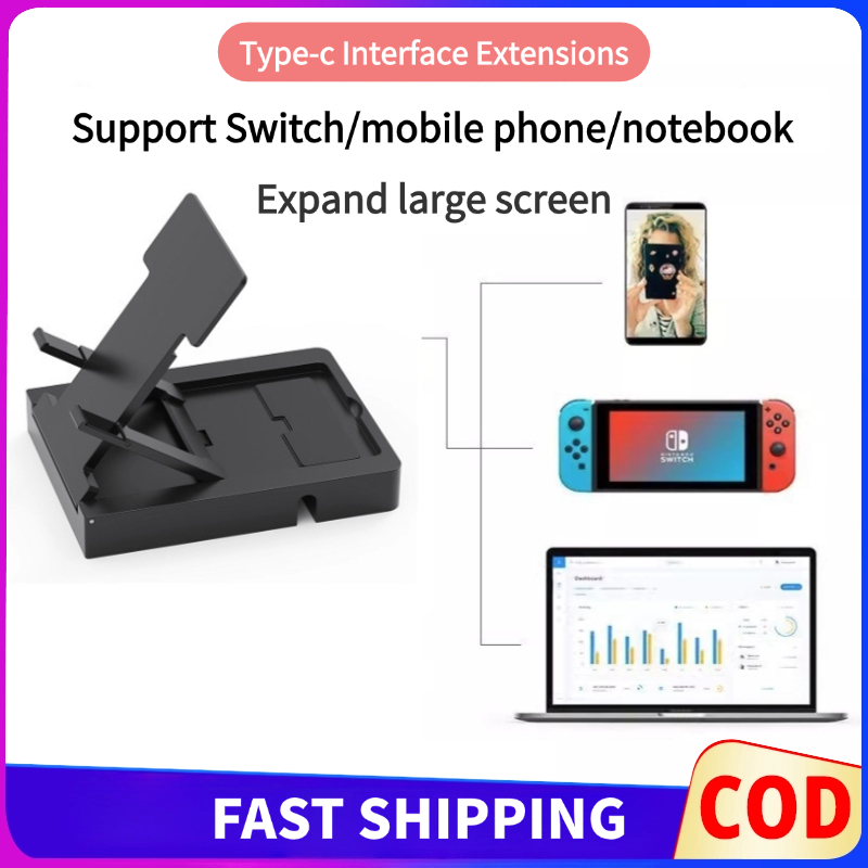 TV Dock for Nintendo Switch/Switch OLED HDMI Adapter/Type C Video ...