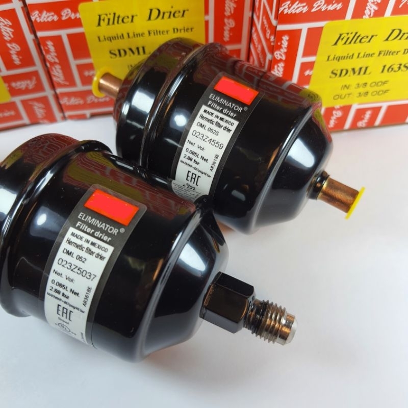 Freezer and Refrigerator Filter Drier, Flare Type or Solder Type (1/4 ...