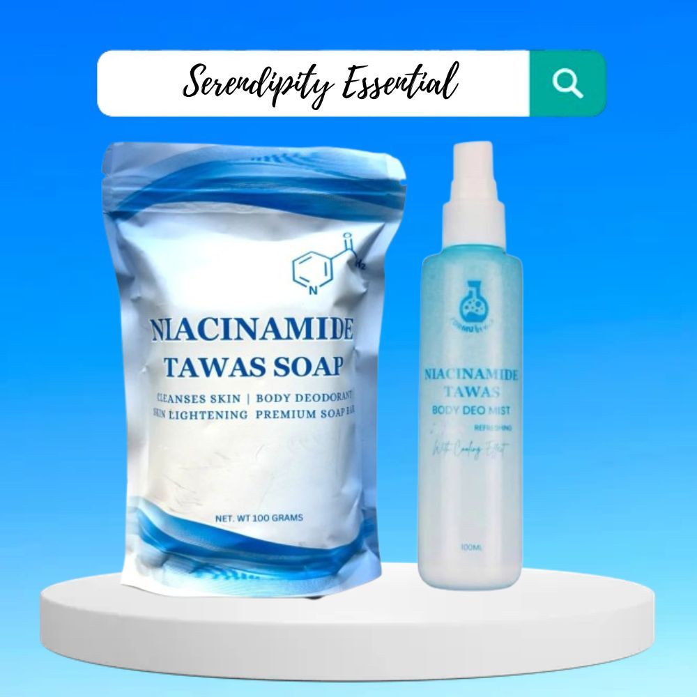 Formulove Niacinamide Tawas Body Deo Mist + Niacinamide Tawas Soap | Shopee Philippines