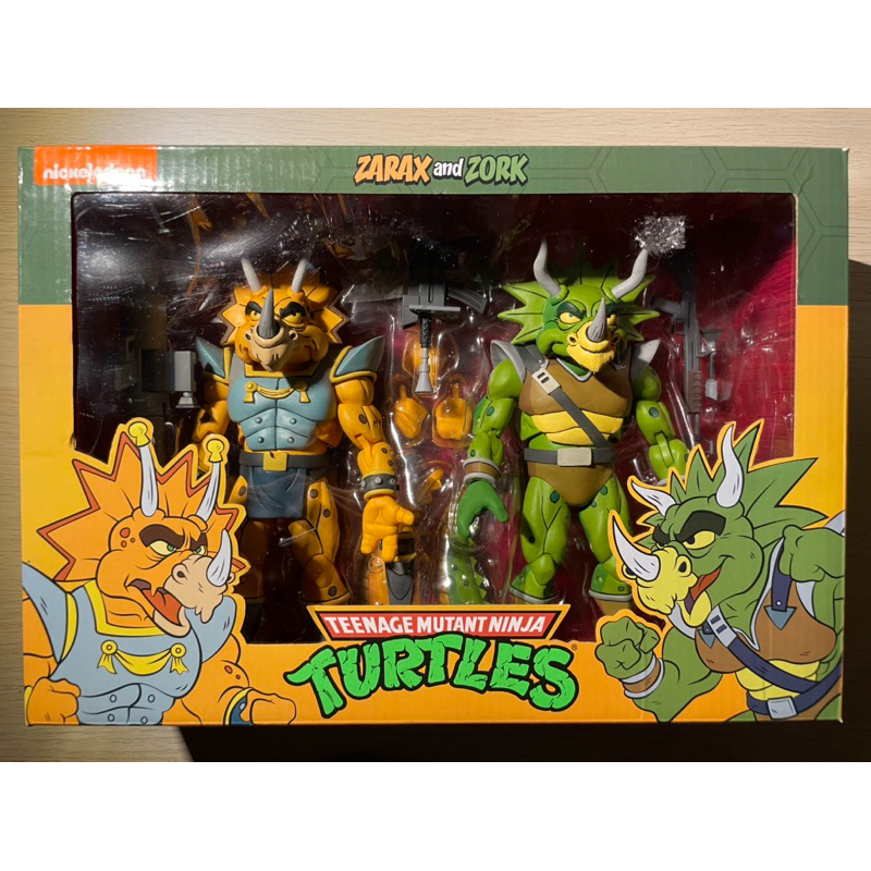 NECA TMNT Zarax and Zork Teenage Mutant Ninja Turtles (Cartoon Version ...