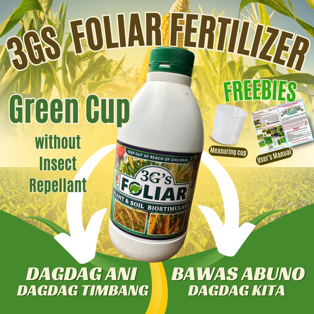 [GRE] 3Gs Green Japan Super Foliar Fertilizer Gold Plant Vegetable Rice ...