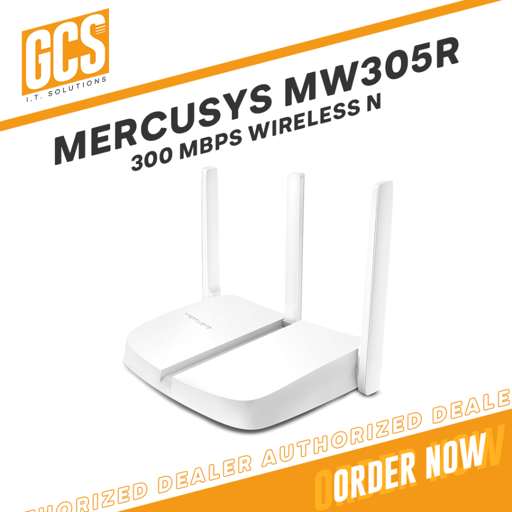 Mercusys MW305R 300Mbps Wireless N Router | Shopee Philippines