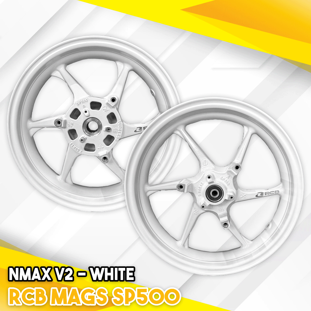 NEW RCB MAGS FOR NMAX V2 SP500 WHITE | Shopee Philippines