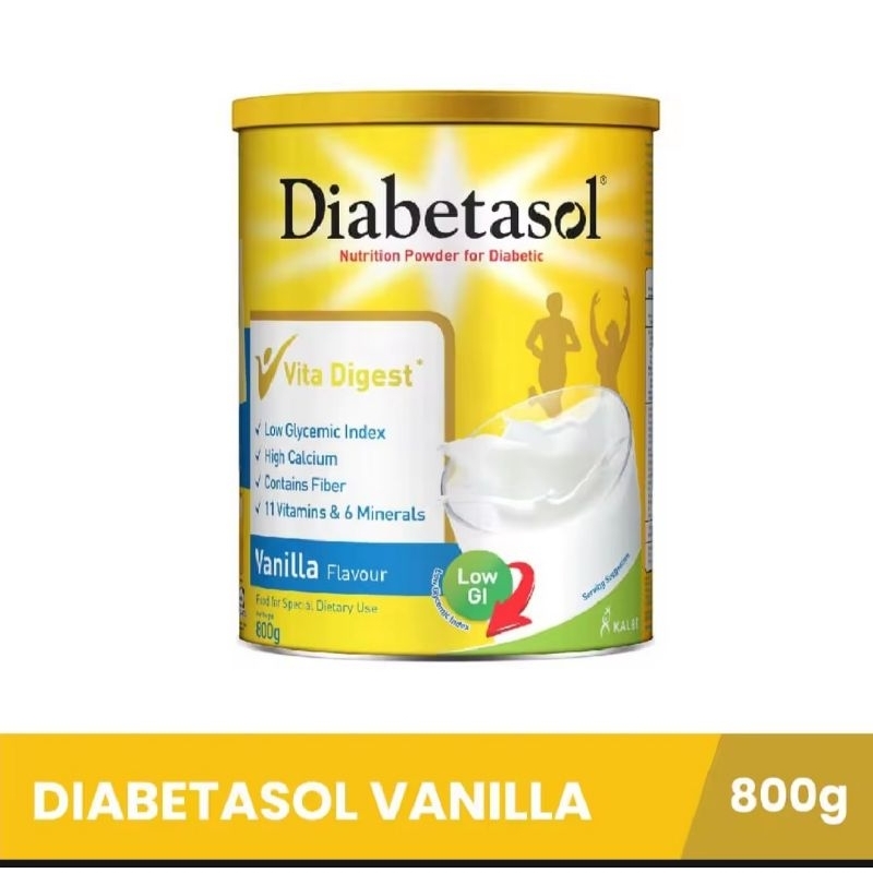 DIABETASOL n800g, diabetes friendly milk, diabetic food, ready to drink ...