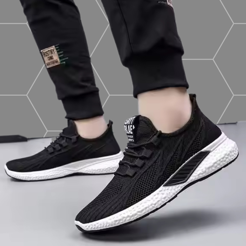 Sneaker Shoes for Men Light Breathable Running Rubber Shoes Walking ...