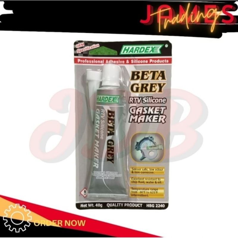 Hardex Beta Grey Gasket Maker 40g (1pc) | Shopee Philippines