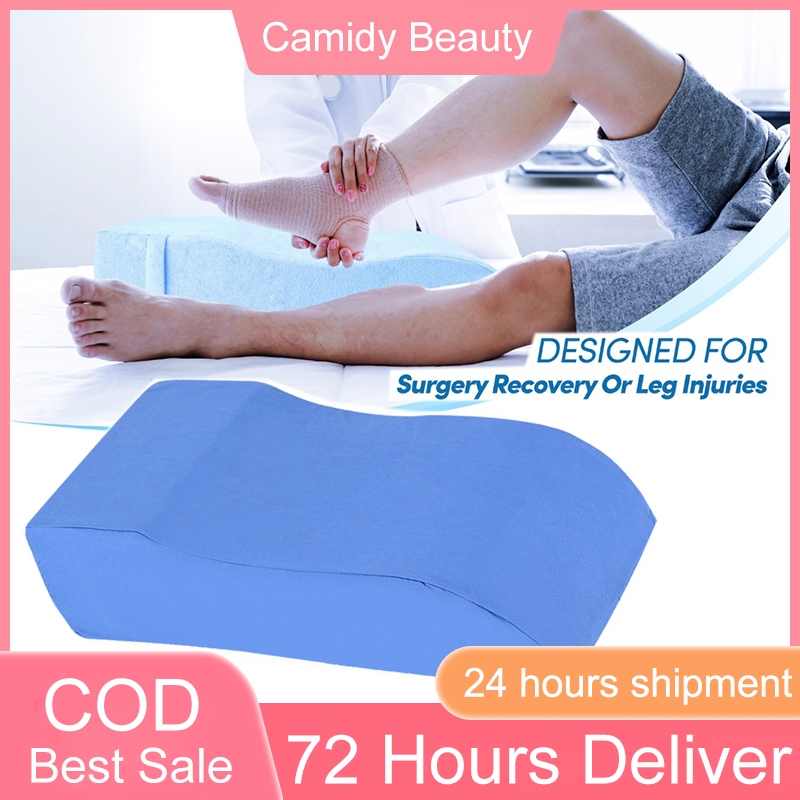 Leg Elevation Pillow Memory Foam Leg Rest Wedge Pillow for Sleeping ...