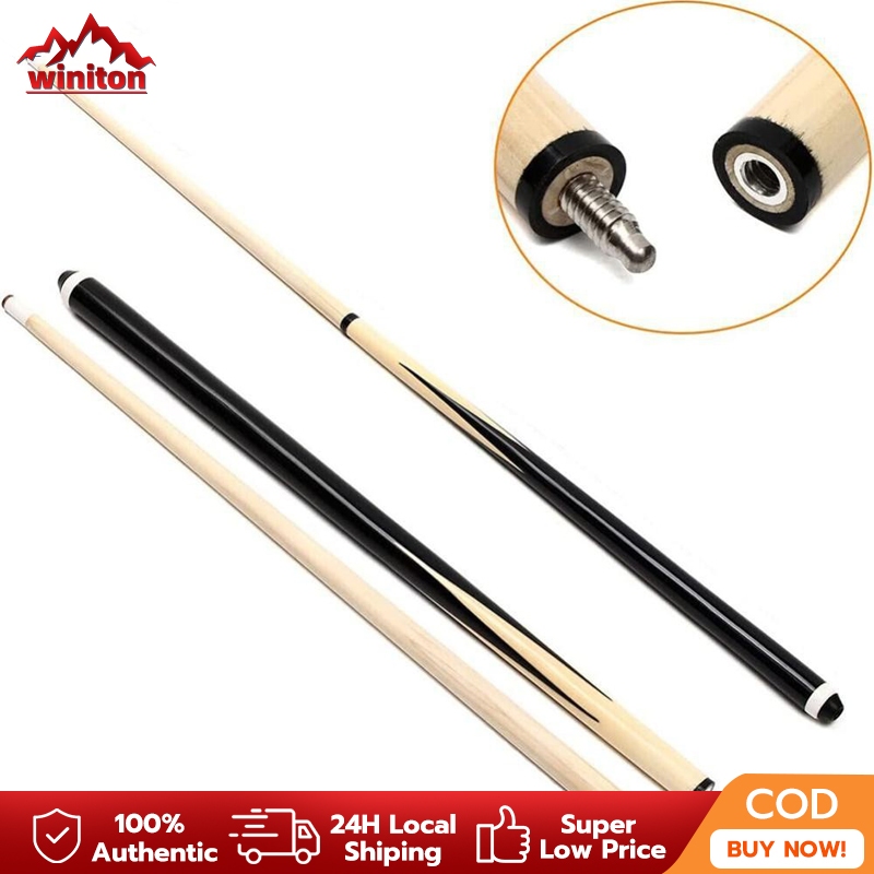 Two Folds Billiard Foldable Wood Cue Pool Stick Snooker Billiards Sport ...