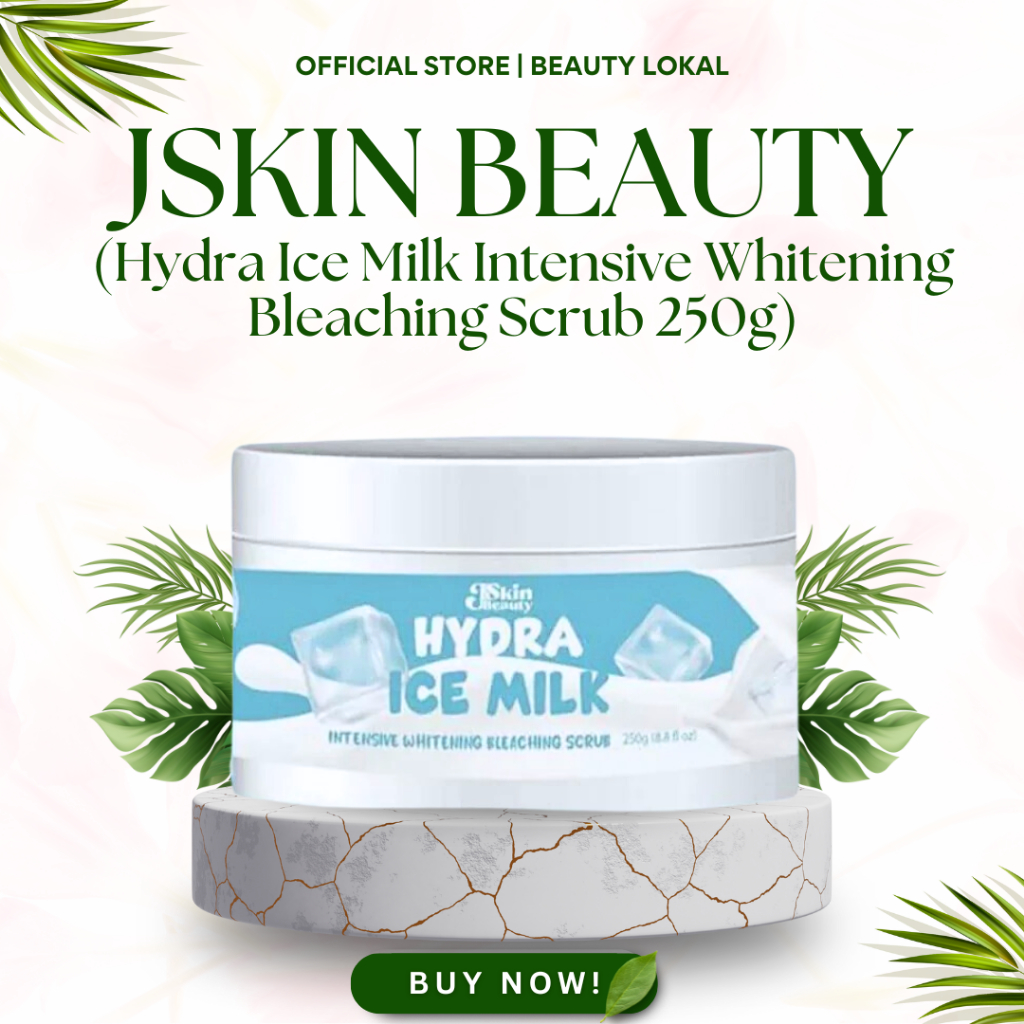 JSKIN Hydra Ice Milk Intensive Whitening Bleaching Scrub 250g | Shopee ...