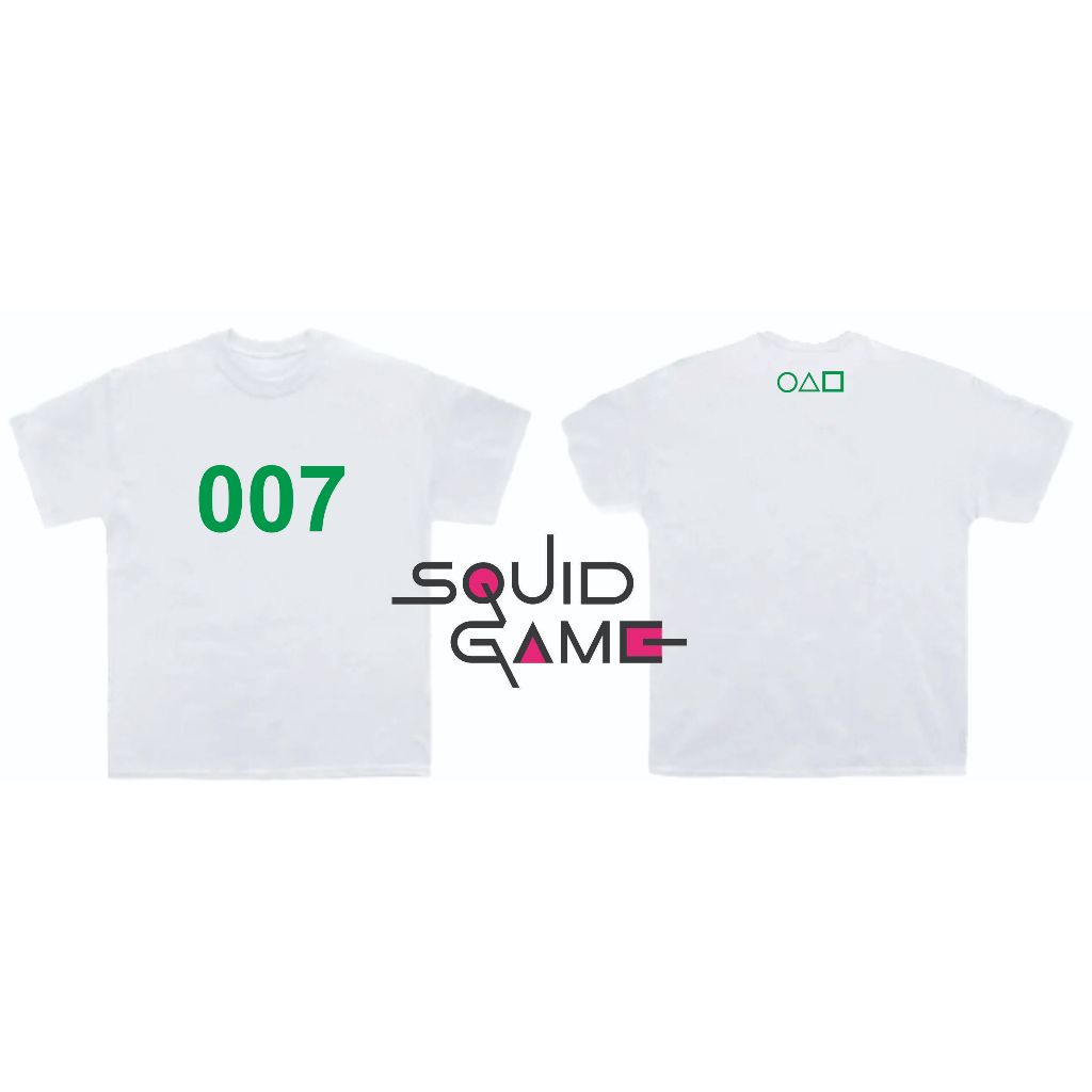 Squid Game Character Numbers Statement Shirt for Men and Women made of ...