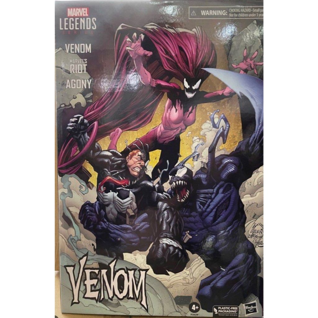 Marvel Legends Venom 3 Pack (Venom/Agony/Riot) Exclusive | Shopee ...