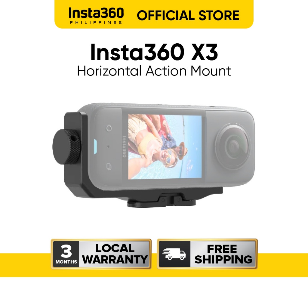 Insta360 X3 Horizontal Action Mount | Shopee Philippines