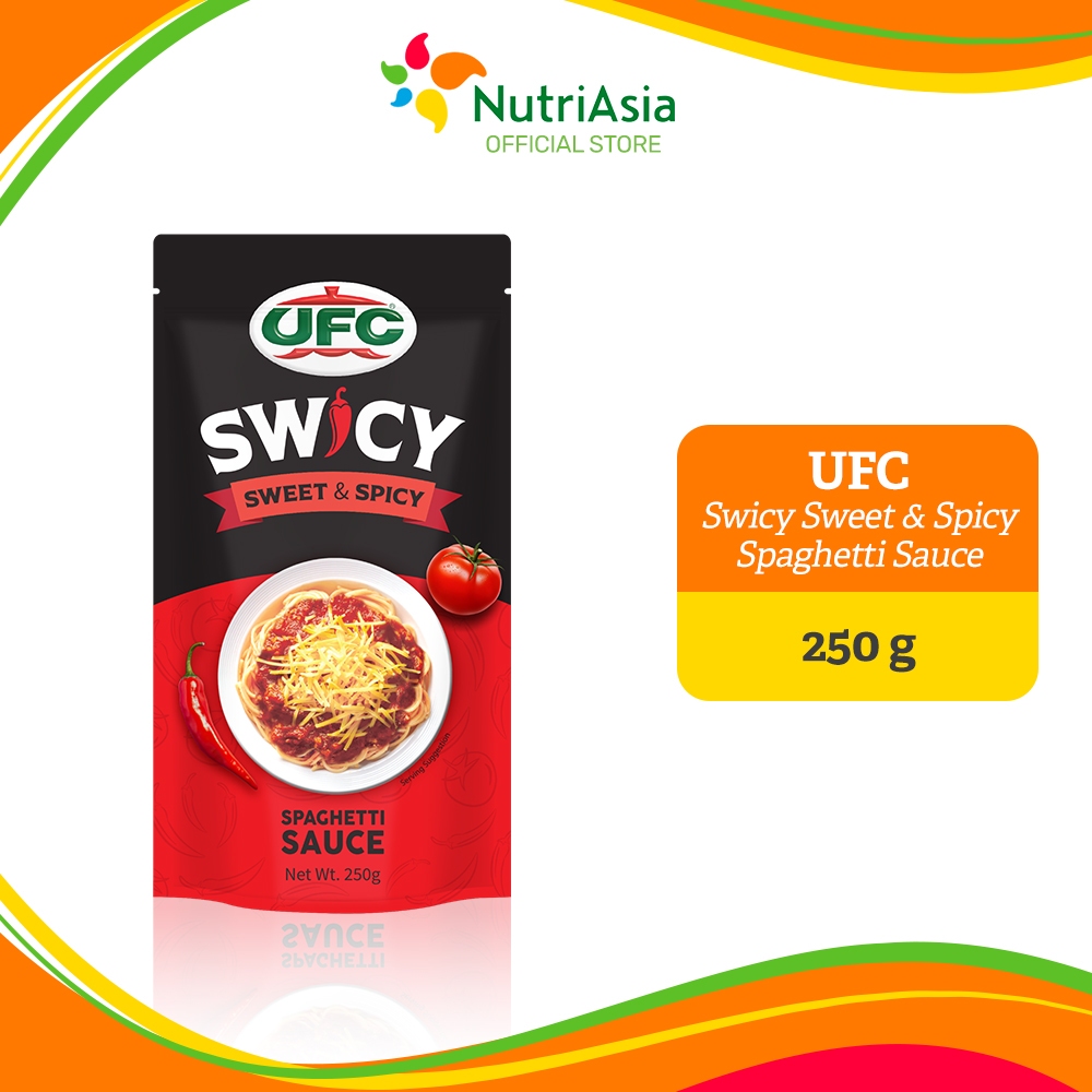 UFC Swicy Sweet and Spicy Spaghetti Sauce 250g | Shopee Philippines