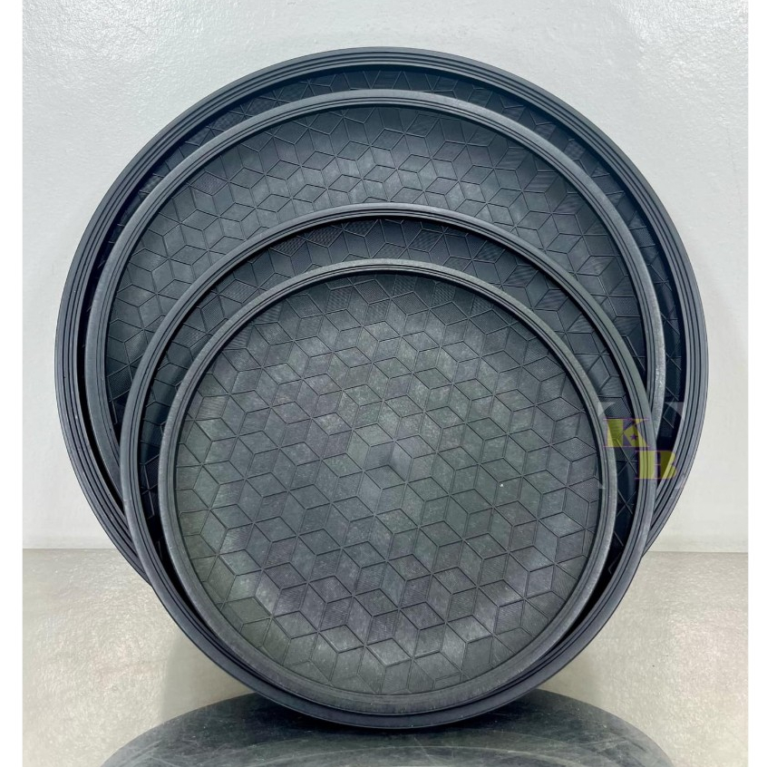 Black Plastic Food Round Bilao Grade Reusable (Choose Variations ...