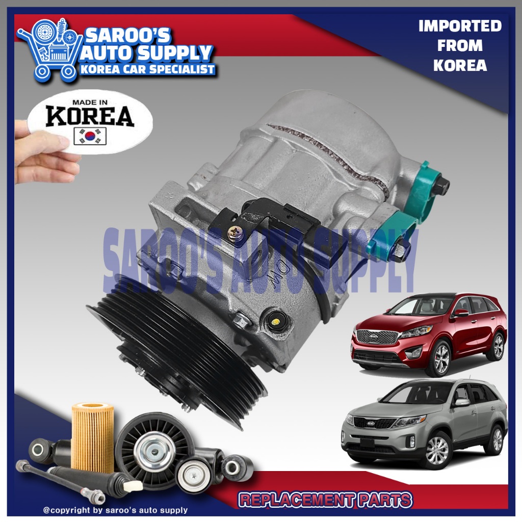 Aircon Compressor For Kia Sorento (13-18),Made in Korea, Top Quality ...