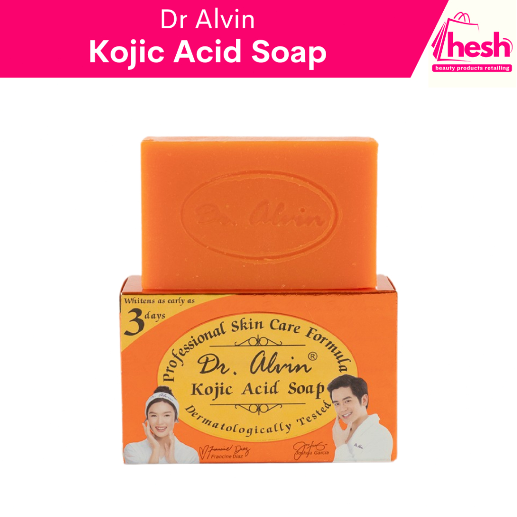 Dr Alvin Face and Body Kojic Acid Soap 135g | Shopee Philippines