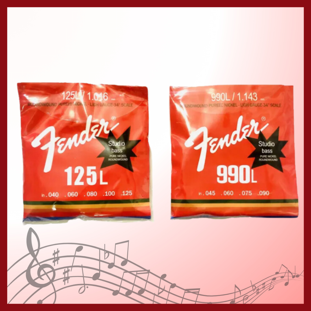 Fender Guitar String For Bass Pure Nickel Round Wound 990L 4-String ...